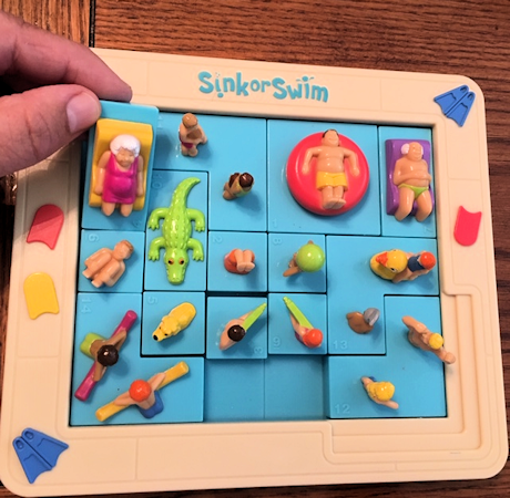 The Playful Otter: Sink or Swim