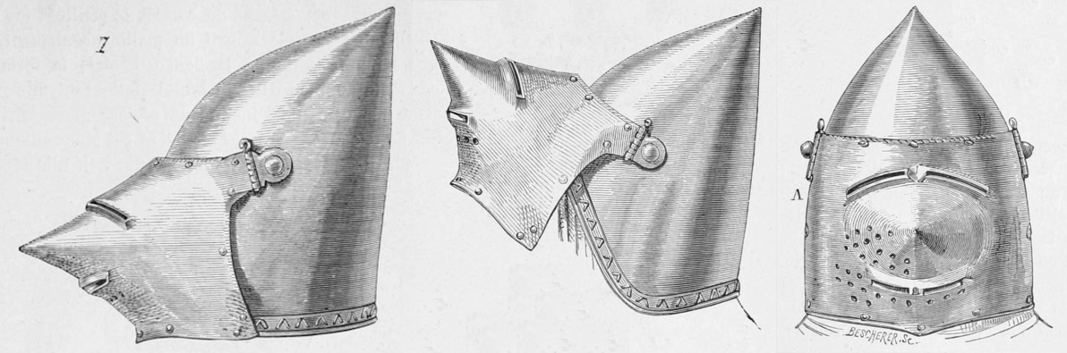 INTO THE VAGUE: Helmets from Chivalric Antiquity