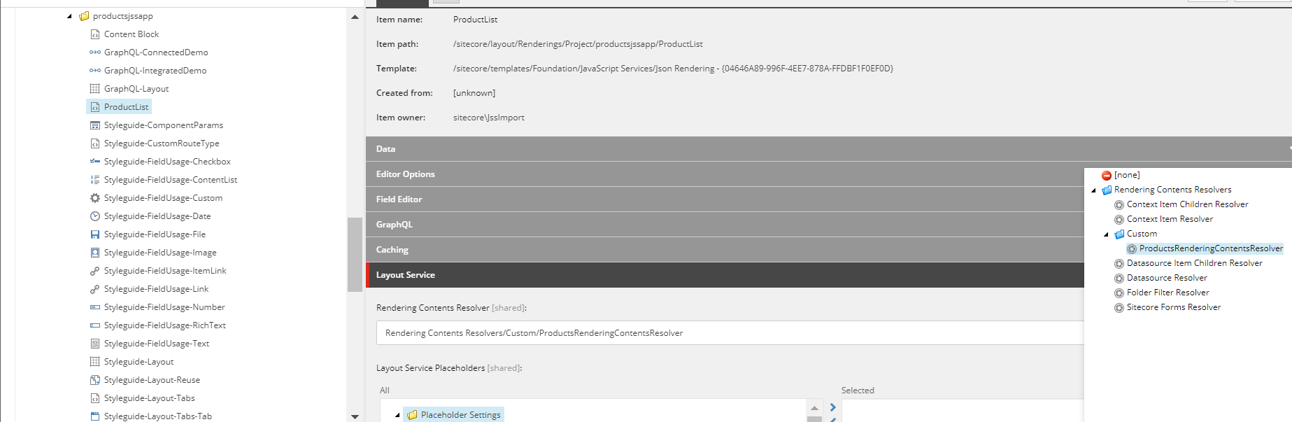 Sitecore JSS - Custom Rendering Content Resolvers Sitecore JSS - Custom Rendering Content Resolvers