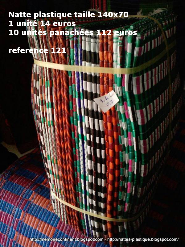 Les nattes de "memoire d'un continent"