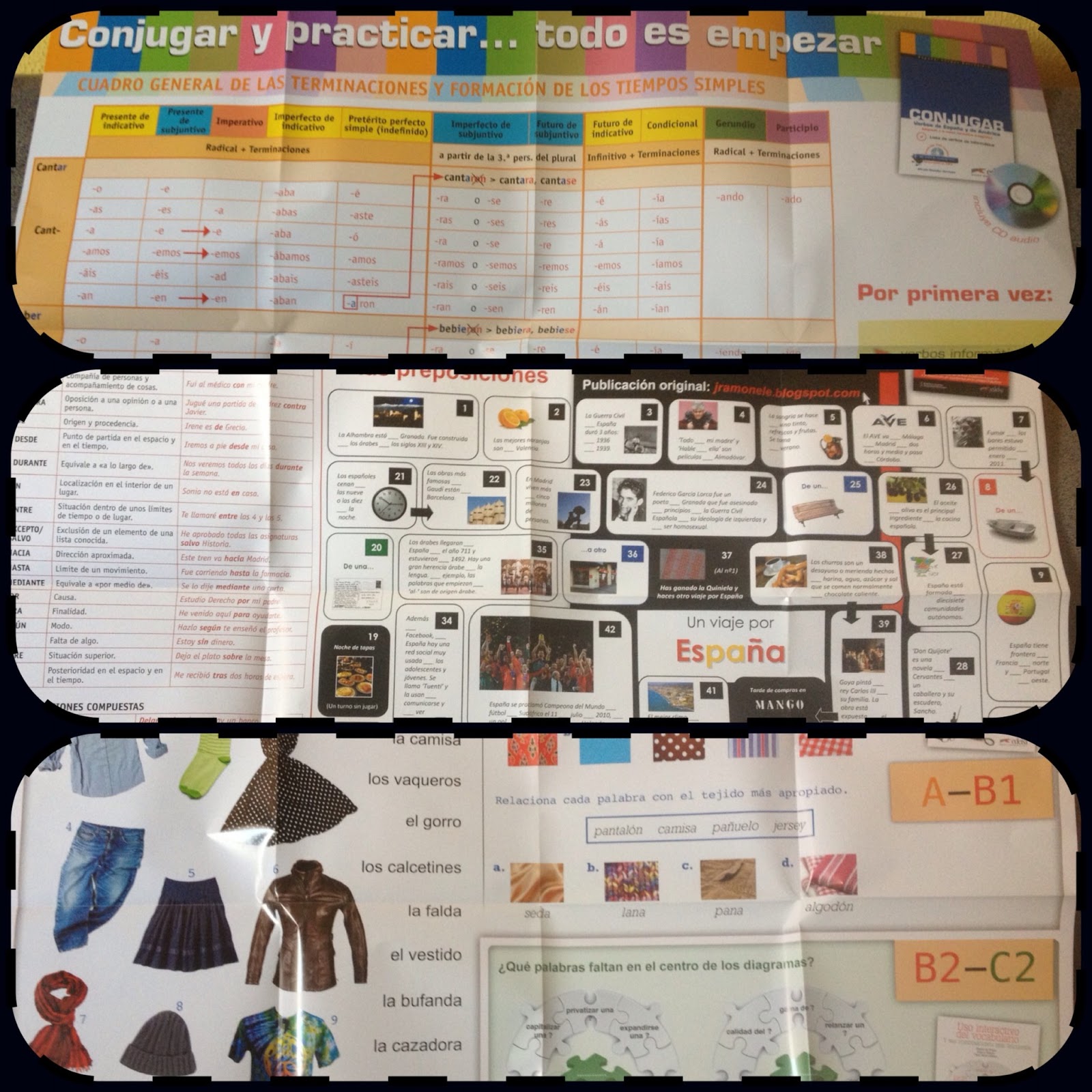 El rincón del profesor de ELE: Posters para el aula