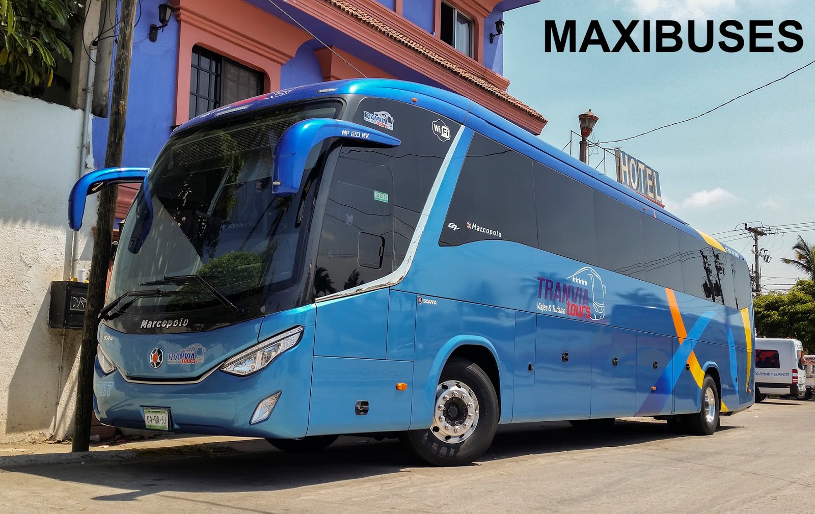 MAXIBUSES: AUTOBUSES AZULES DEL NOROESTE - TRANVÍA TOURS (TURISMO)