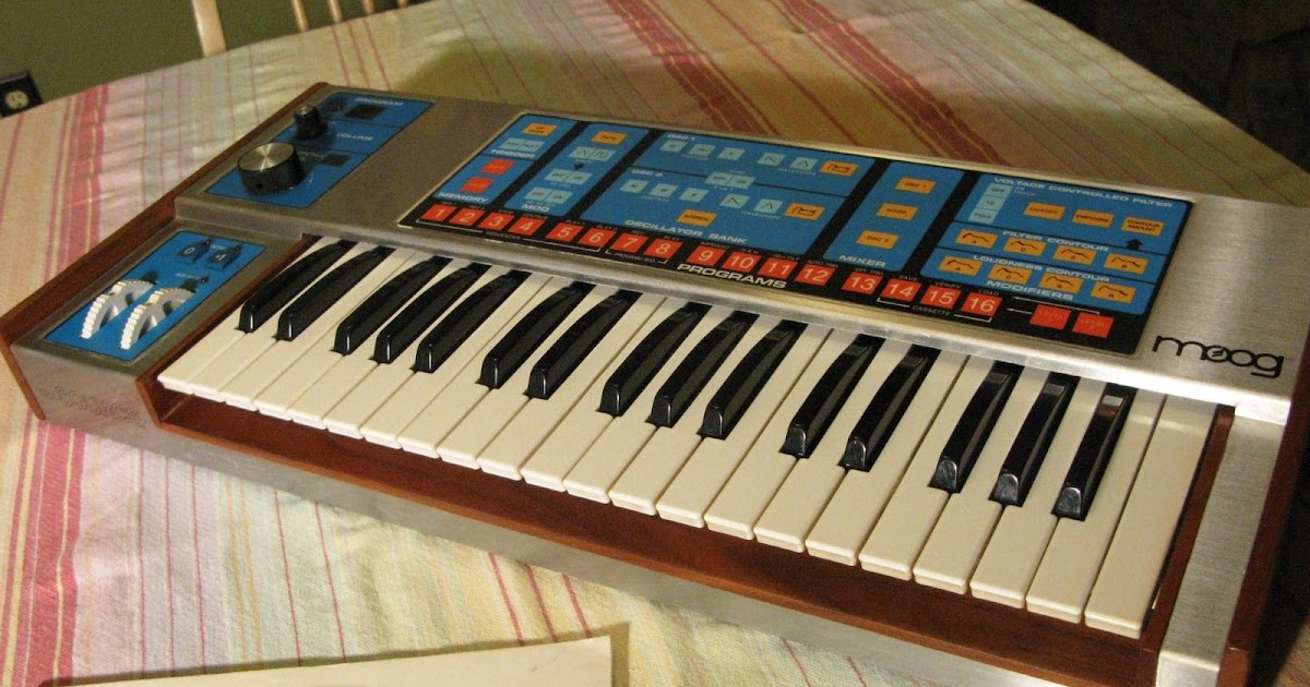 MATRIXSYNTH: Vintage Moog "The Source" Synthesizer 1983 SN 2720