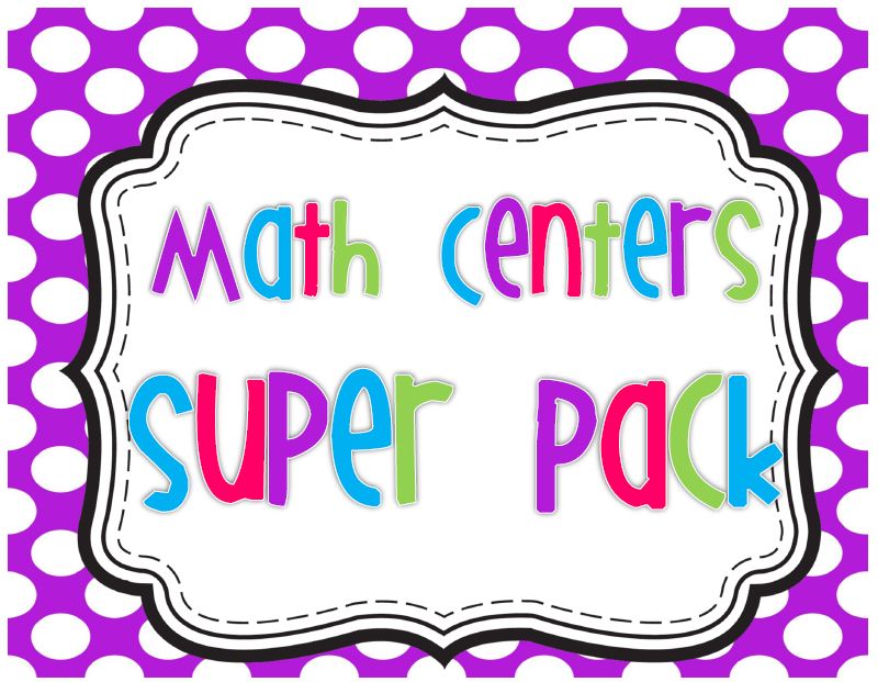 Kindergarten Math Centers - Little Minds at Work