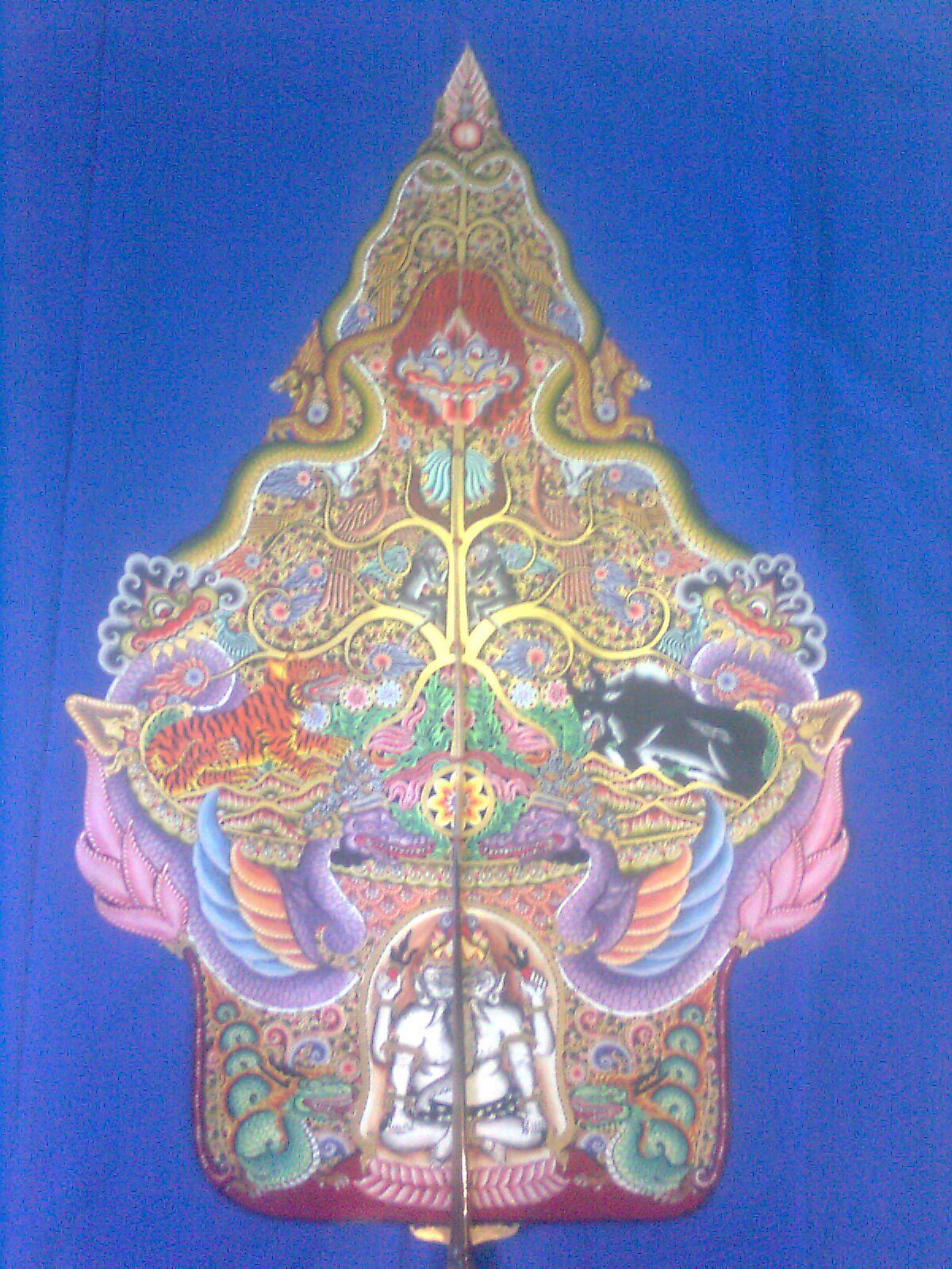 Gunungan atau Kayon ~ Ensiklopedi Wayang Purwa Indonesia