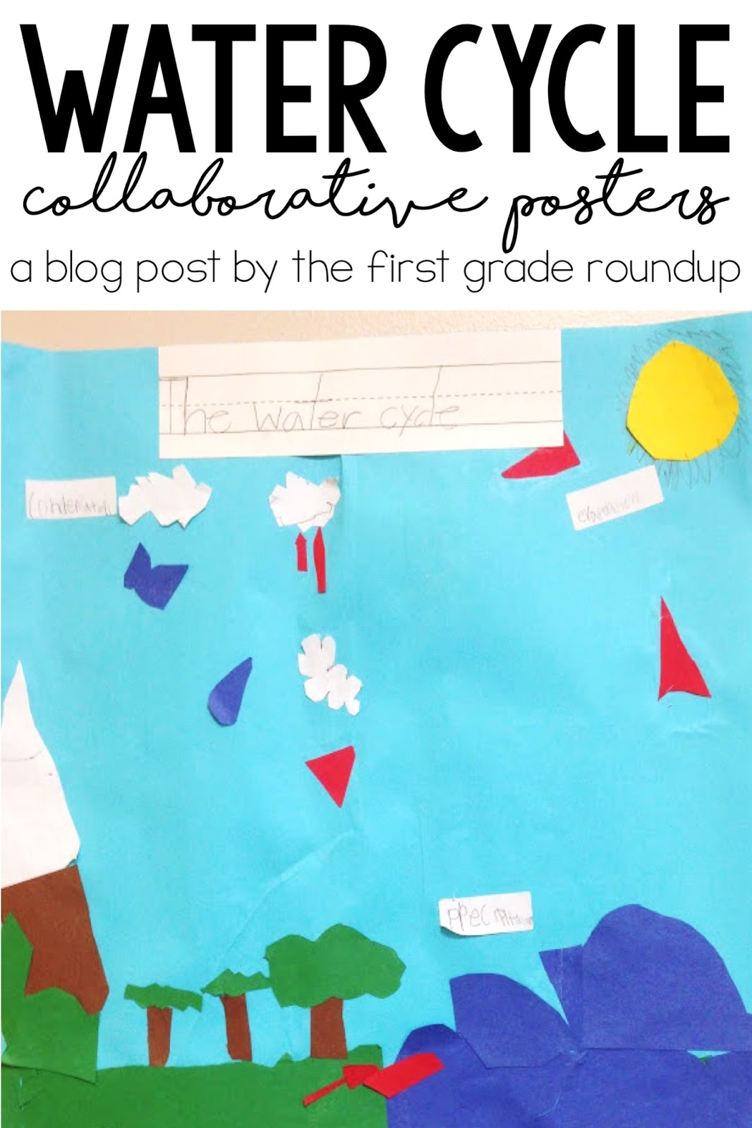 The Water Cycle Activities with Collaborative Posters for 1st grade ...