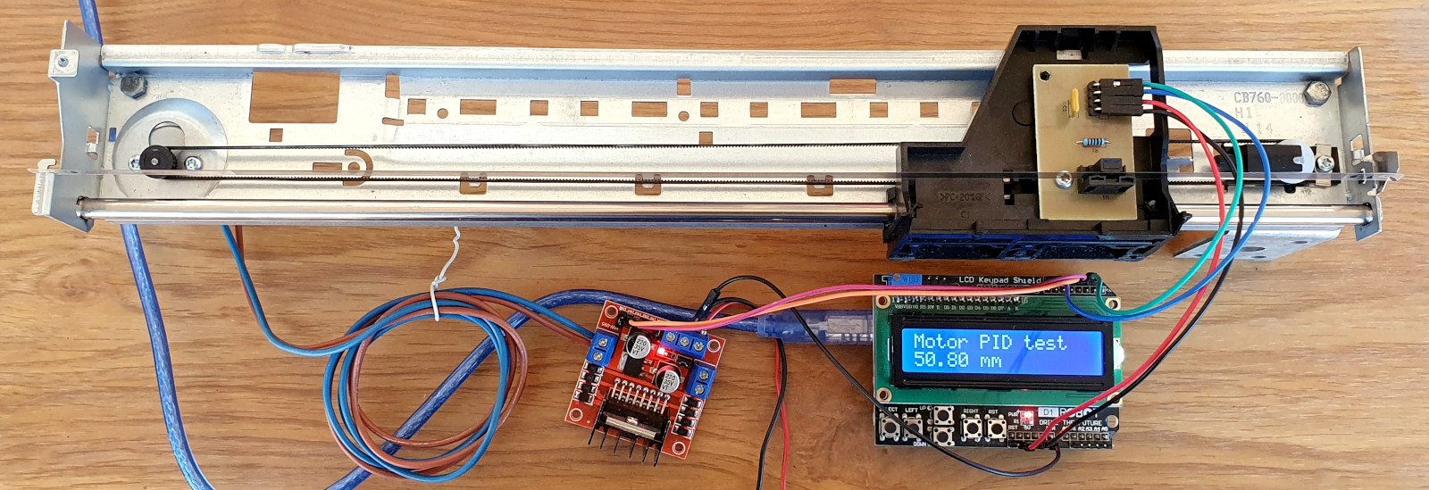 Pid Control For Dc Motor With Optical Encoder · One Transistor