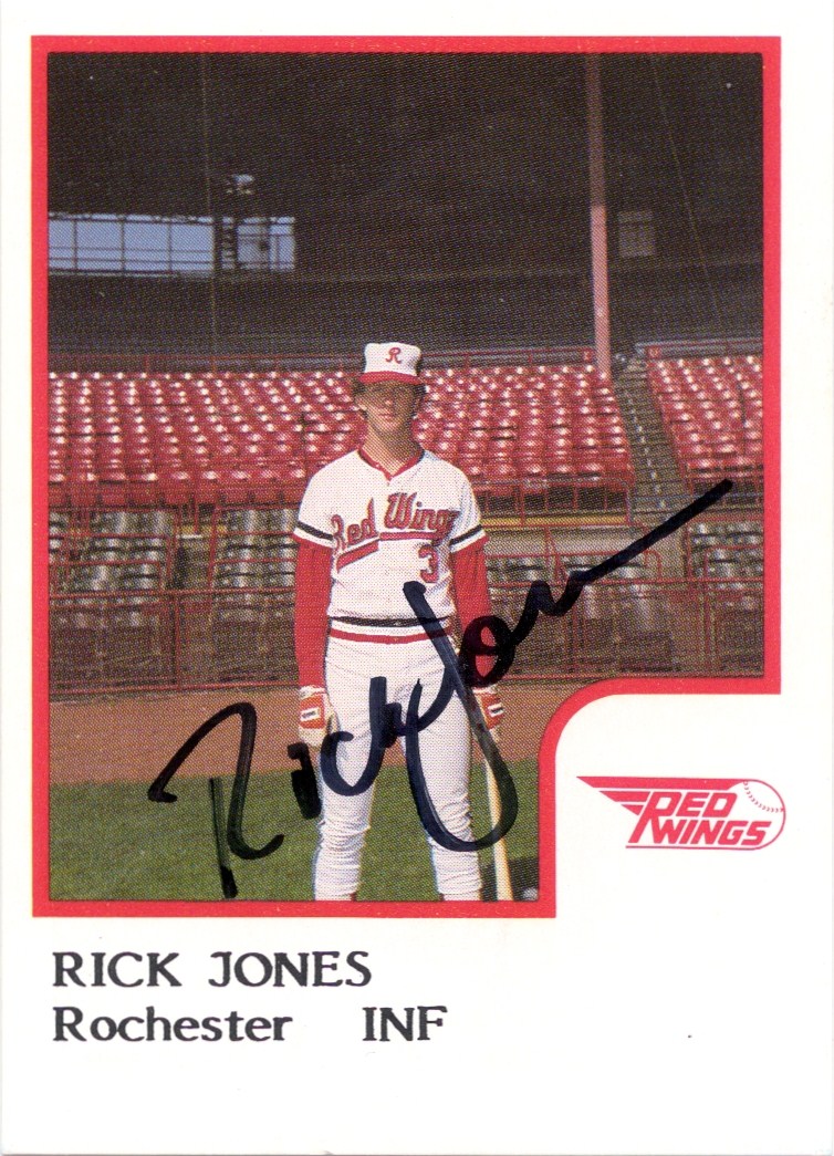 1986 PROCARDS PROJECT: RICK JONES