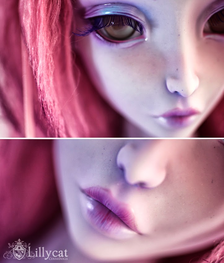 Vasilisa's Dolls: "Lillycat Cerisedolls" Heavenly Painted Dolls