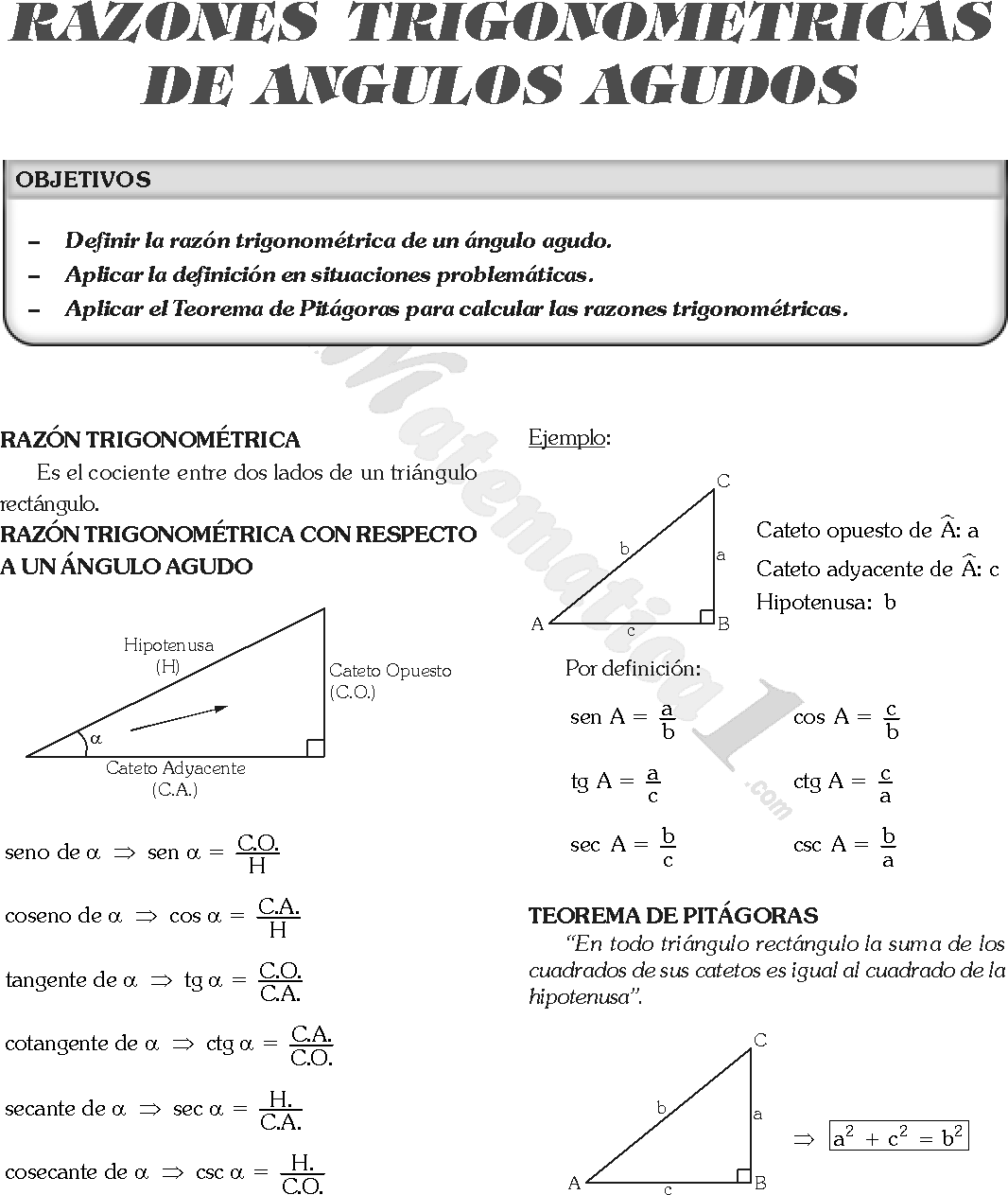 Razones Trigonometricas De Angulos Agudos Ejercicios Resueltos Pdf In ... Razones Trigonometricas De Angulos Agudos Ejercicios Resueltos Pdf In ...