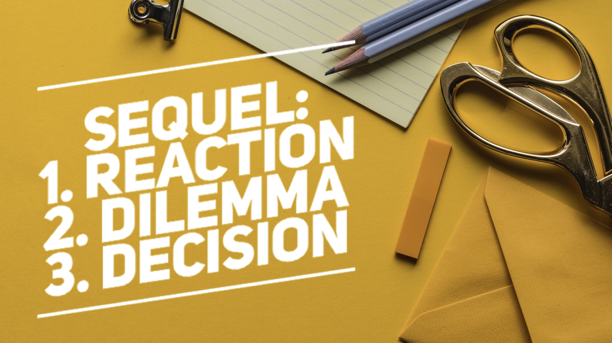 Sequel Structure According to Swain ~ September C. Fawkes - Editor & Writer