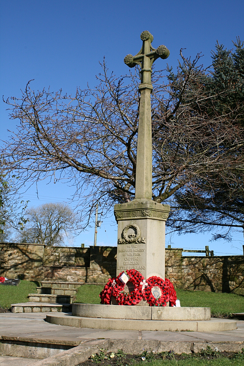 Memorials: Chipping, Leagram, Little Bowland and Thornley Memorial