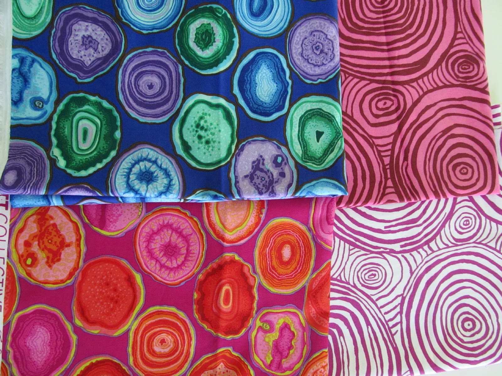 Exuberant Color : Fabric therapy.................