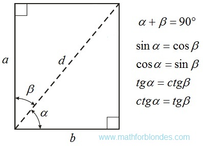 Mathematics For Blondes: Triangle and rectangle
