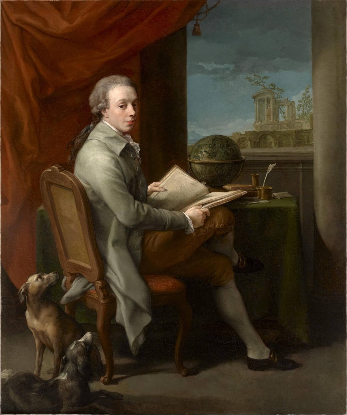 Spencer Alley: Aristocratic Males by Pompeo Batoni