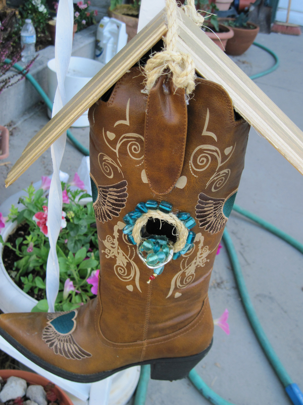 Boot birdhouses och mattor | Att bo i USA