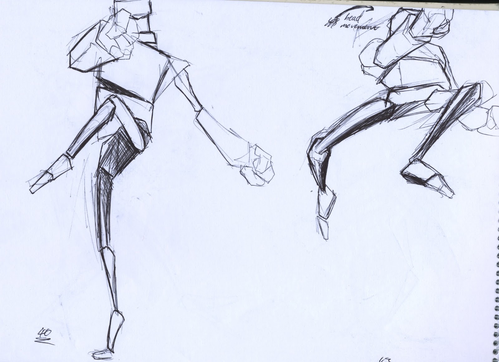 Sarfo's Sketchbook: Roundhouse Kick