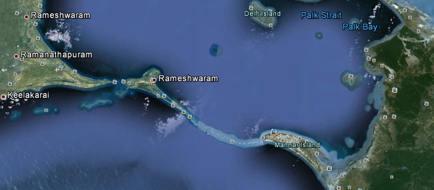 Mysterious Facts around the world: Mystery about Ram Sethu (Adam's Bridge)