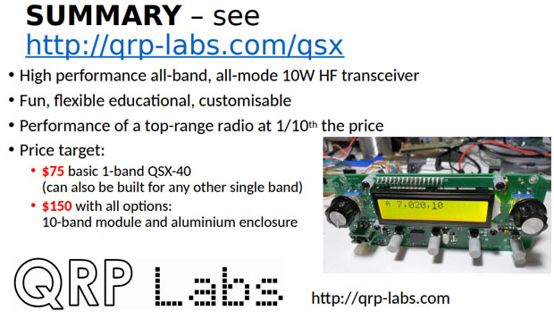 Carhar 10W Max USDX 8 Band SDR Alle Modi USB AM LSB FM HF SSB QRP Transceiver QCX-SSB mit Akku ...