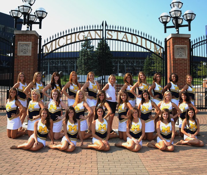 NFL and College Cheerleaders Photos: Sugar Bowl Preview: Michigan v ...