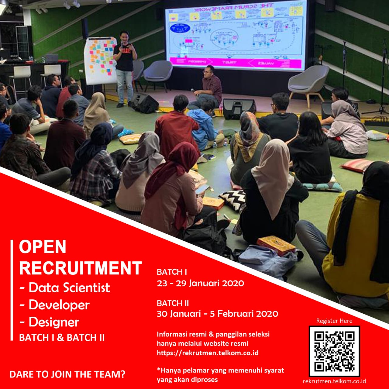 Lowongan Kerja Telkom Indonesia - Software Engineer Batch 1 - Lowongan ...