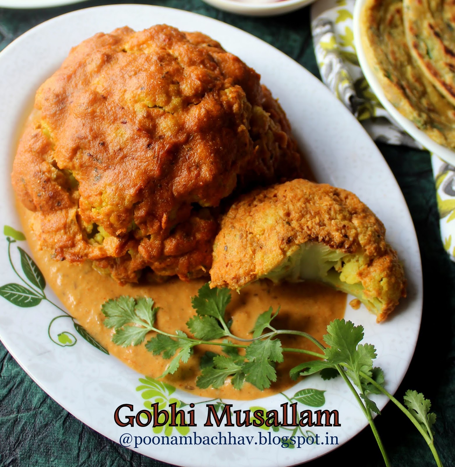 Annapurna: Gobhi Musallam / Roasted Whole Cauliflower Recipe