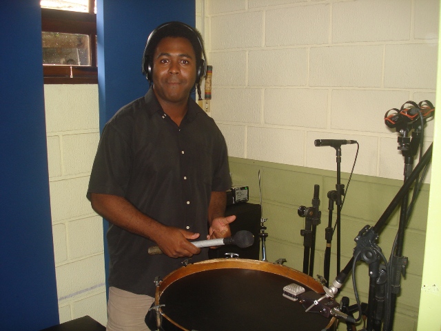 Gravando em Ubatuba: Gravando David Calderoni e Rafael Lobo