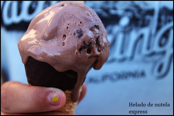 HELADO DE NUTELA EXPRESS | El jardín de mis recetas