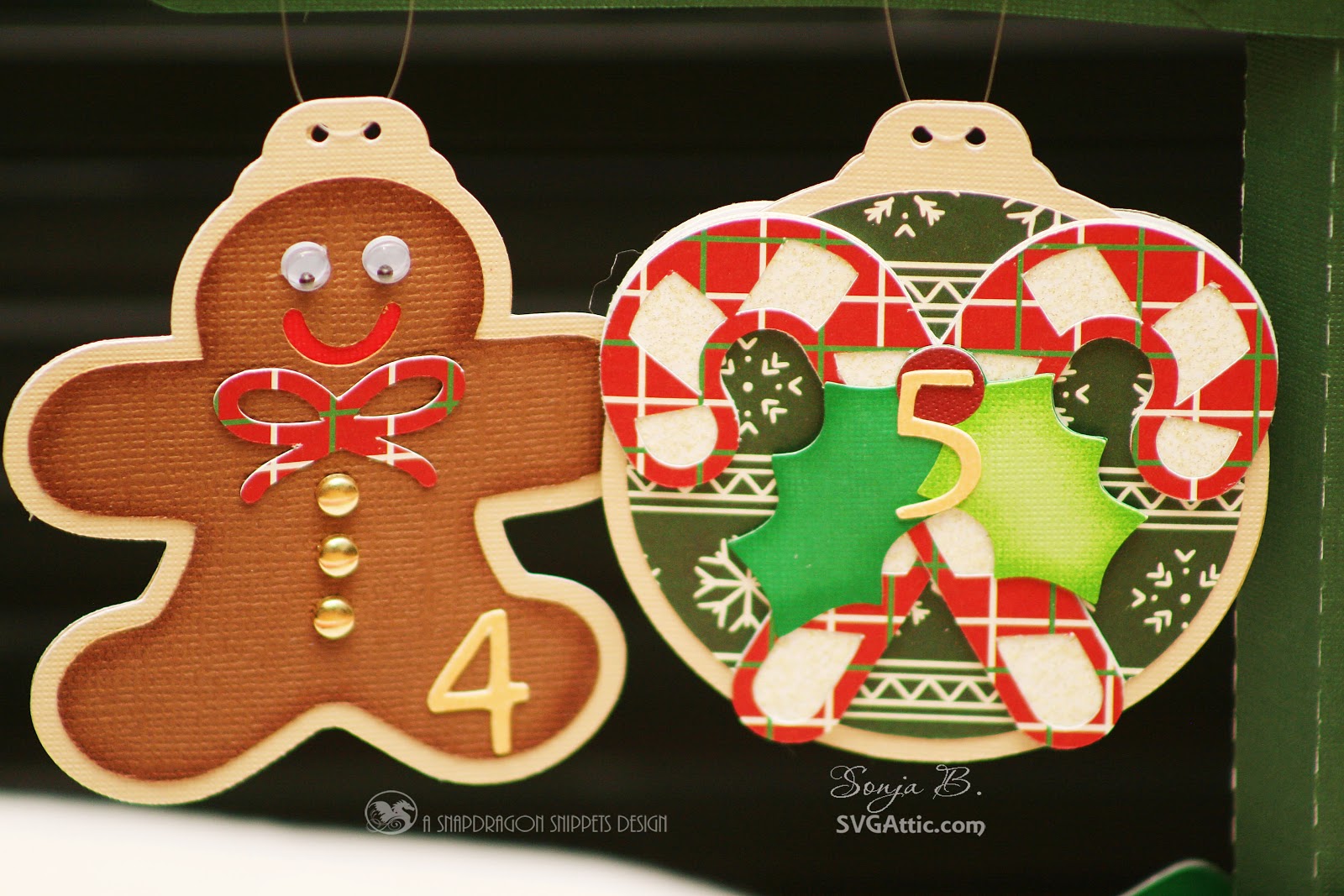 SVG Attic Blog: Christmas Advent Calendar Tree