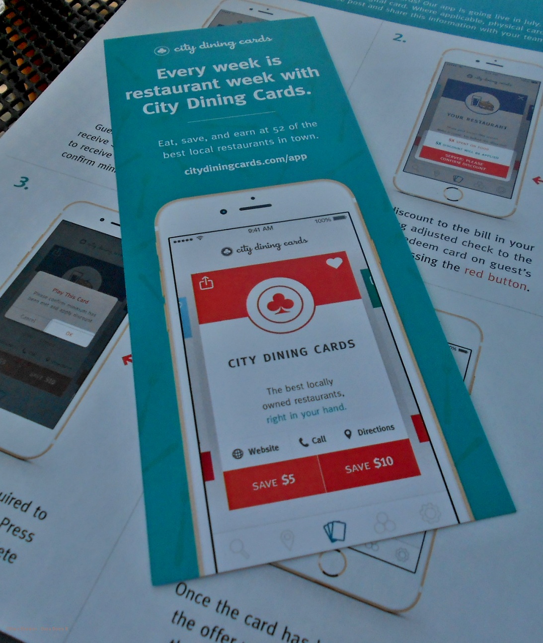 Dining Dish: City Dining Cards introduce new app for free discount dining