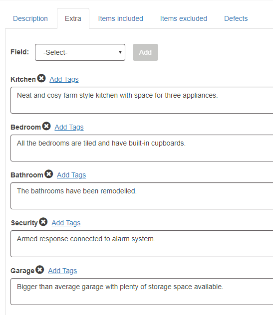 Base: additional fields supported to Property24