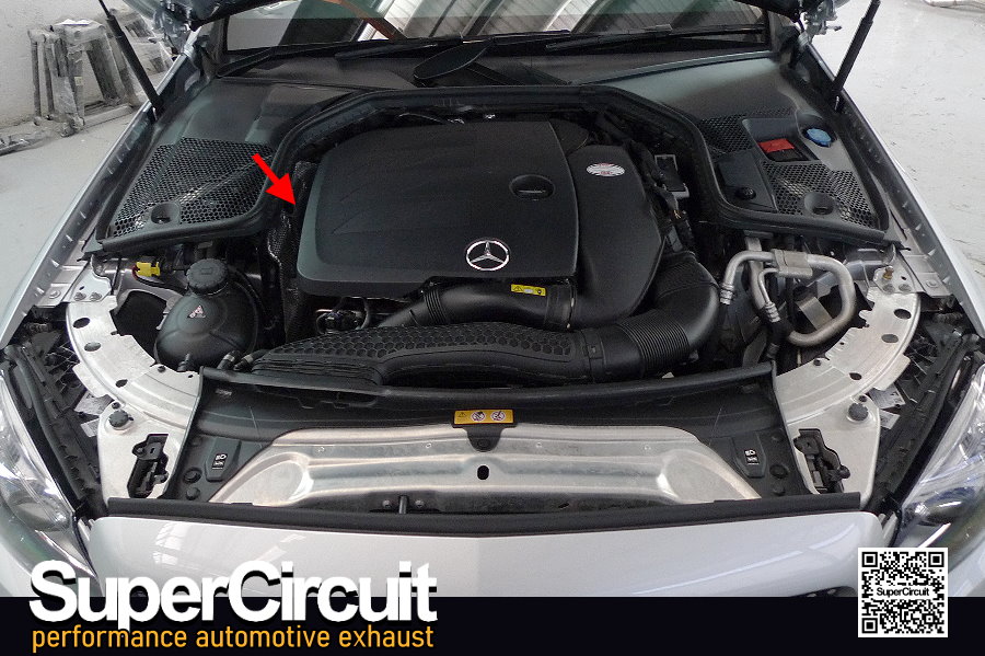 SUPERCIRCUIT Exhaust Pro Shop: Mercedes Benz C300 (W205) Downpipe