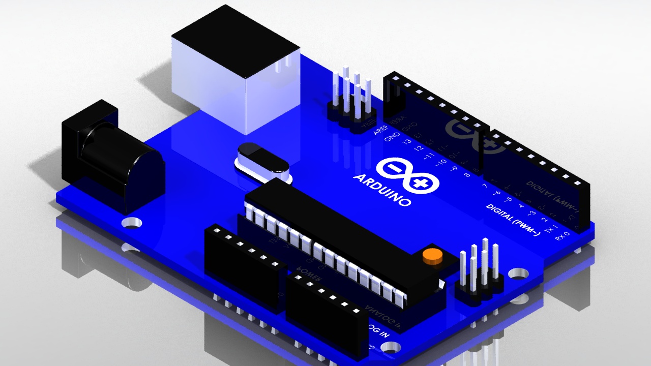 Aurdino UNO creado en Solidworks ~ EDUCOMP