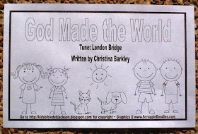 Bible Fun For Kids: God Made the World Song