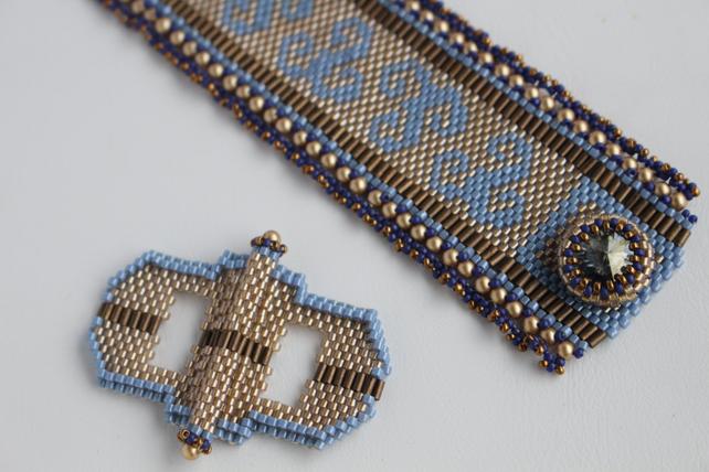 Rivoli Beaded Jewelry Patterns and Tutorials by TrinketsBeadwork / The ...