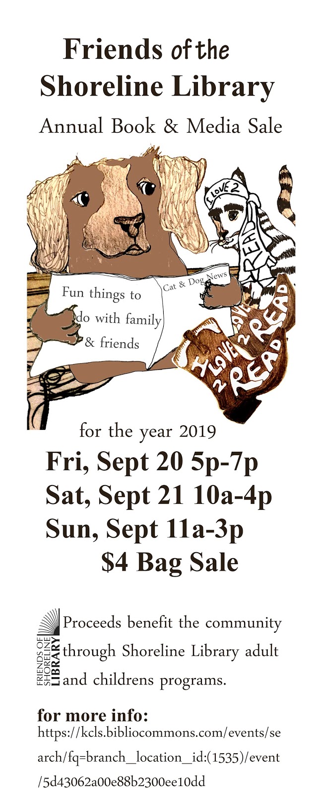 Shoreline Area News: Friends of the Shoreline Library Book and Media ...