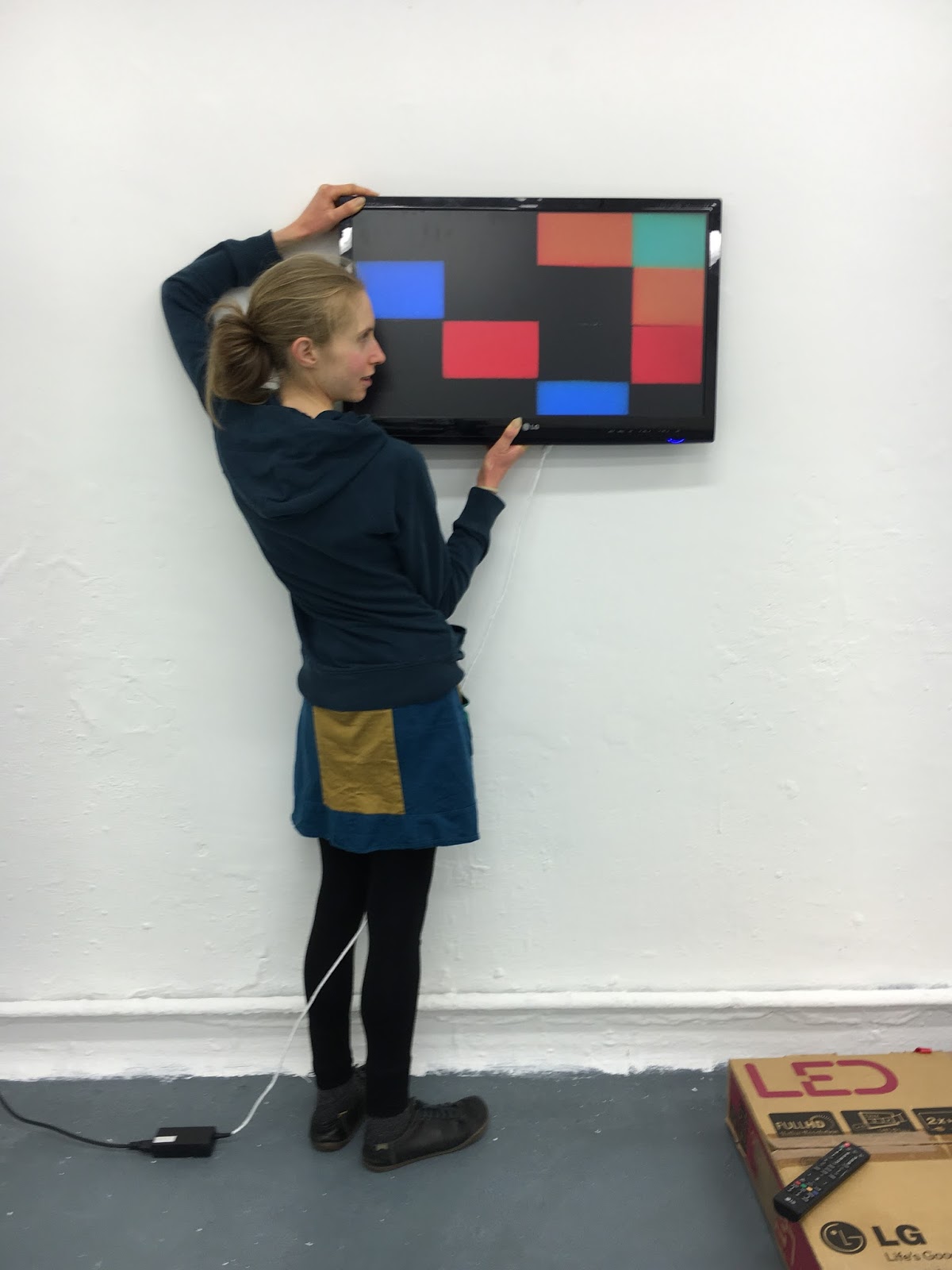 Helen Shaddock: Positioning the monitors