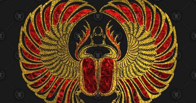 Somewhere...: Yoga with the Scarab