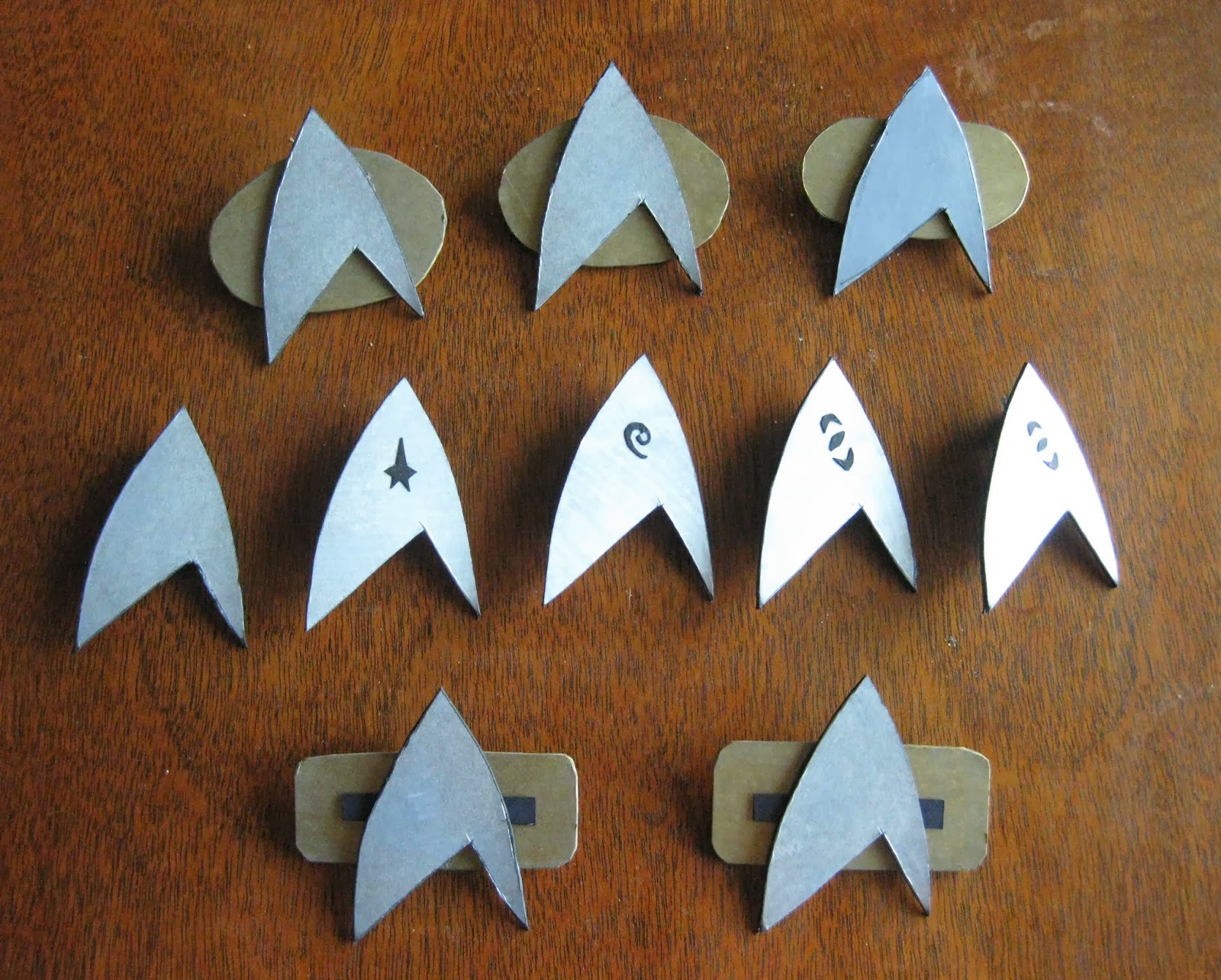 DIY Star Trek Commbadges