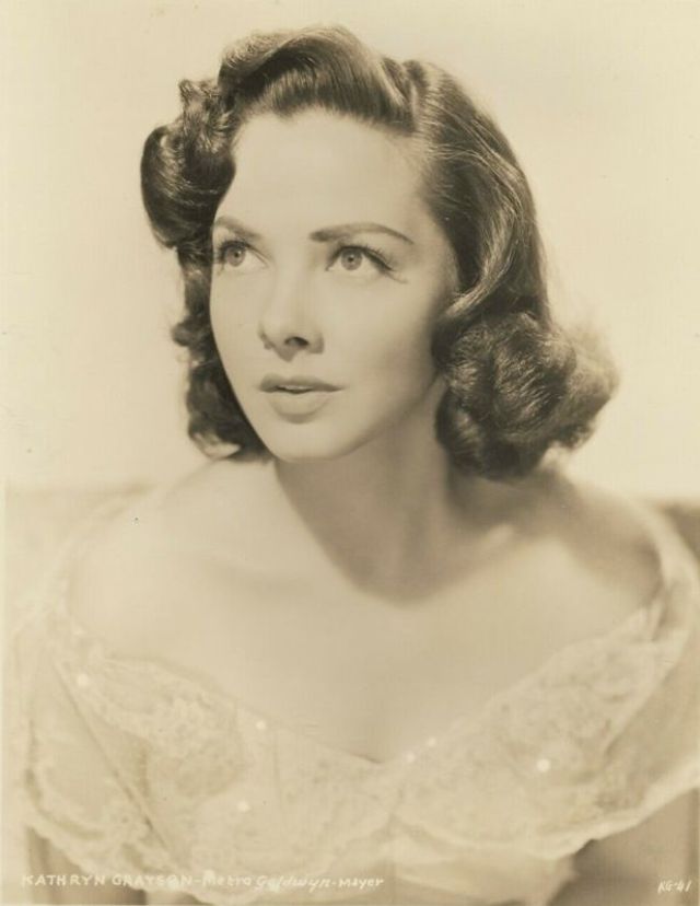 40 Gorgeous Photos of a Young Kathryn Grayson in the 1940s ~ Vintage ...