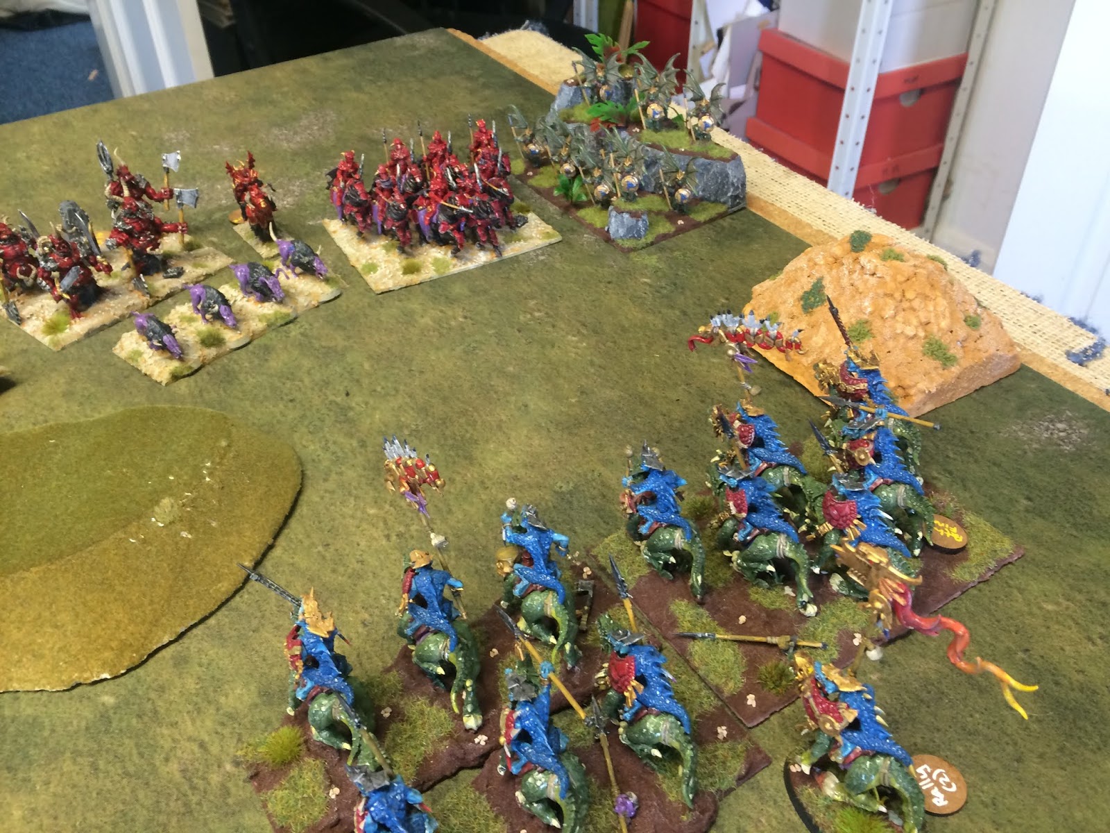 Cirencester wargames: Border Skirmish, a KOW campaign - game 2