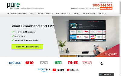 netgemiene: NEW: Broadband & Netgem TV @ Pure Telecom (triple-play Ireland)