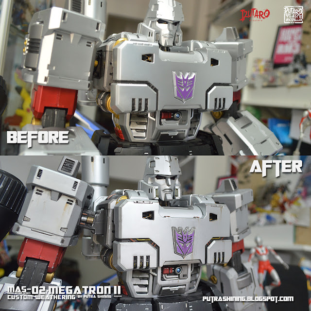 Transformers Megatron II | MAS-02 Mega Action Series 18" | Customize ...