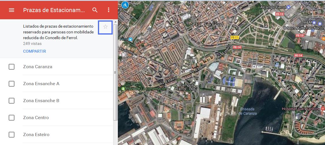 ACCESIBILIDAD ASCM: ACCEDE A LAS PLAZAS RESERVADAS DEL CONCELLO DE ...