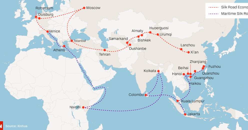 Maritime Silk Road Routes