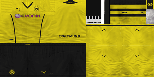 Uniforme Borussia Dortmund 2013-2014 WE10 | TudodeWe&Pes
