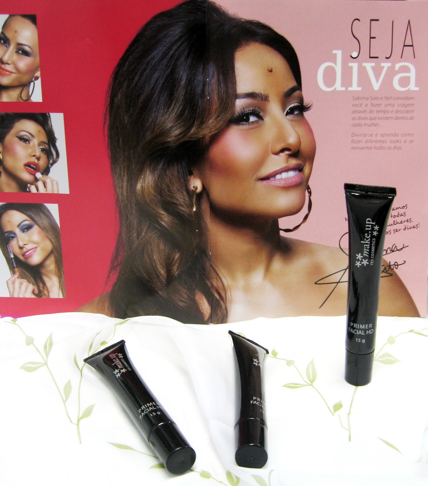 Trufa de Seda: Linha make.up Yes! Cosmetics