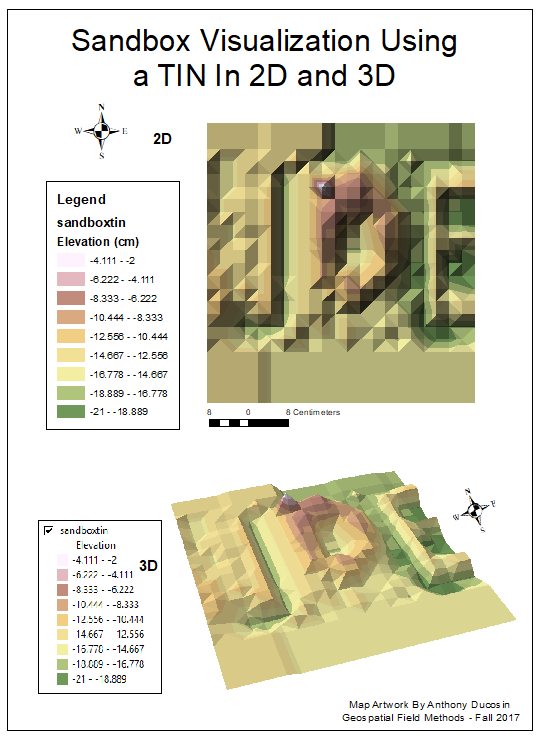 Geography 336 - Geospatial Field Methods: Sandbox Visualization