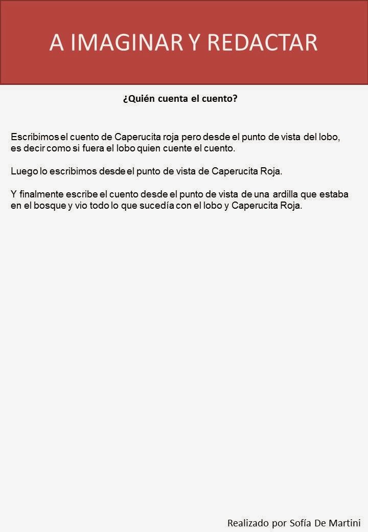 Planeta Juegos: Redactamos el cuento de Caperucita Roja desde ...