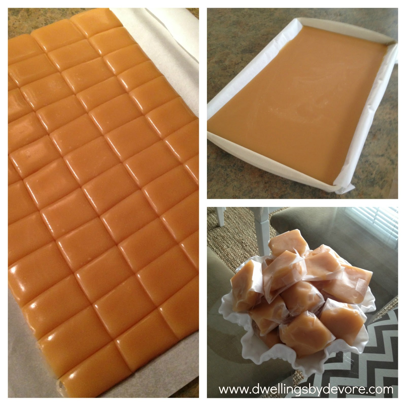 Dwellings By DeVore: Homemade Caramels